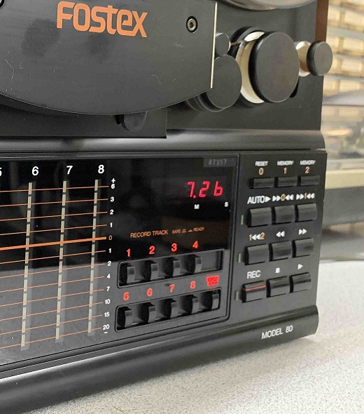 Service Fostex model 80 reel to reel Service Sound