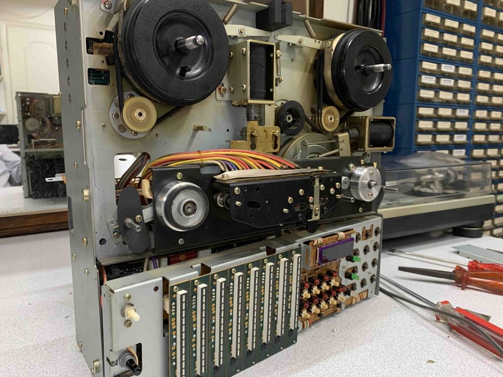Service Fostex model 80 reel to reel Service Sound